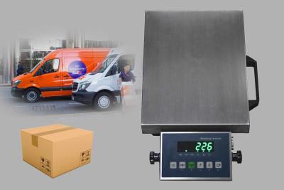 China Bright Green LED Display Bluetooth Electronic Steel Structure Platform Scale with RS232 Output for sale