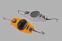 China Aluminum Housing Portable Electronic Crane Scale 300kg Capacity with Stainless Steel Hook for sale