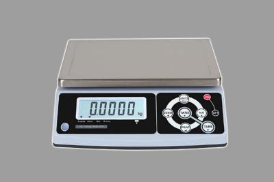 China Commercial Stainless Steel Weighing Scale 30kg Capacity 0.1g Readability for Grocery Store for sale