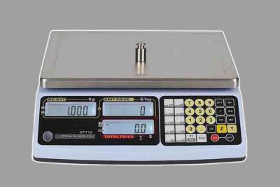 China Precision Retail Weighing Scale CPT 10 Unit With Charging Status Indication for sale