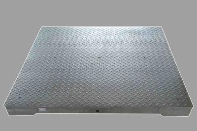 China Stainless Steel Floor Scale 1T to 10T Waterproof Anti-Skid Platform Weighing Scale for sale