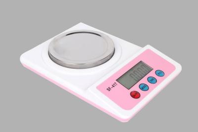 China 500g 0.01g Accuracy Portable Food Scale Electronic Kitchen Weighing Machine Stainless Steel for sale