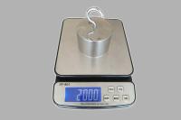 China SF801 Platform Electronic Postal Scale 50kg 1g Auto Zero LCD Display for sale