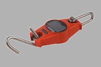 China Aluminum Housing Portable Electronic Crane Scale 300kg Capacity with Stainless Steel Hook for sale