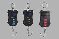 China ABS Plastic Portable Hanging Weighing Scale 300 kg Capacity LCD Display Crane Scale for sale