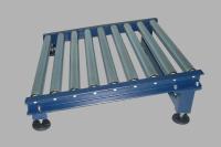 China Stainless Steel Roller Weighing Table 400x500mm 38mm Diameter for Heavy Package Sliding for sale