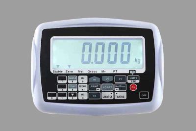 China AC 100V-240V Plastic Platform Scale Indicator 40mm LCD Display 30000 Resolution for sale