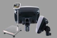 China 18 PLU Price Computing Weighing Indicator with LCD Display 30000d Resolution for sale