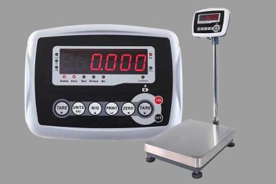 China 12V / 1A Weighing Scale Indicator With LED Display ABS Plastic Housing for sale