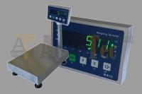 China Stainless Steel Weighing Indicator IP66 200000d Green LED Display RS232 MODBUS for sale