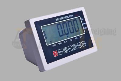 China 140h Working Hours Weighing Scale Indicator With Plastic Enclosure Dustproof for sale