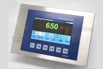 China 7 Inch Touch HMI Stainless Steel Weighing Indicator 32G Memory for Industrial Process Control for sale