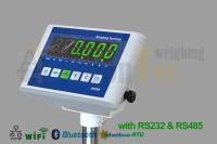 China Precision Weighing Scale Indicator / Truck Scale Indicator With Green LED Display for sale