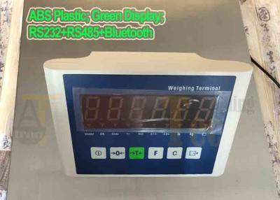 China Bluetooth Weighing Indicators , Green Display Weighing Terminal Truck Scale Indicator for sale