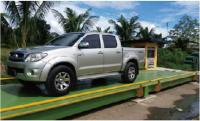 China Digital Vehicle Weight Scales Plain Plate On Board Truck Scales 30-120t Capacity 3-3.4m Width for sale