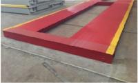 China Red Pallet Weighing Scales 60t 80t On Board Weighing System Modular Design Truck Scales for sale