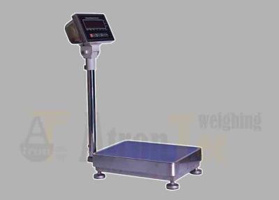 China Stainless Steel Waterproof Weighing Scale 300x400mm Platform 200kg Capacity LED Display for sale
