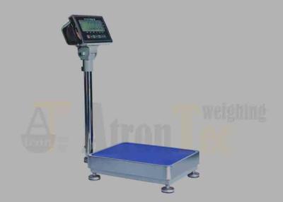 China Stainless Steel Platform Weighing Scale 400x500mm IP68 Waterproof Large LCD Display 300kg for sale