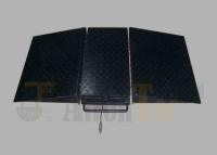 China Split Type Axle Platform Weighing Scale 10t-30t Capacity Non Slip Rubber Mating for sale