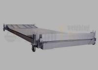 China Commercial Mobile Truck Weighing Scale 60t Capacity 4 Movable Wheels 3x6m for sale