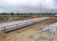 China Electronic Truck Weighing Scale 30t to 120t Capacity 6m to 24m Length Easy Assembly for sale