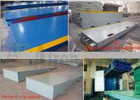 China Digital Vehicle Weight Scales Plain Plate On Board Truck Scales 30-120t Capacity 3-3.4m Width for sale