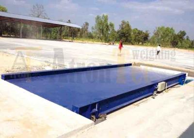 China High Precision Truck Load Scales , Truck Weigh Bridge Robust Structure for sale