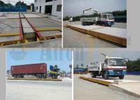 China Concrete Steel Truck Weighing Scale 3m Width 30t Capacity Steel Frame Quick Measuring for sale