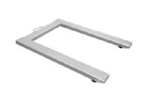 China 0.5t-2t Platform Weighing Scale for Pallet Goods Galvanized U Beam 1.2m x 0.84m for sale