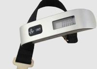 China 50kg LCD Electronic Luggage Scale with 3V CR2032 Battery and Backlight Display for sale