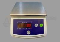 China Stainless Steel Platter Electronic Weighing Scale 3kg 7.5kg 15kg IP55 LED Display for sale