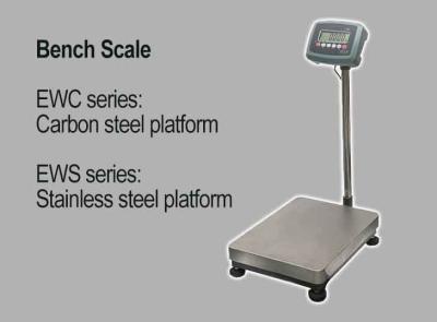 China LCD Display Weighing Bench Scale with Plastic Weighing Indicator, Steel Platform Scale for sale