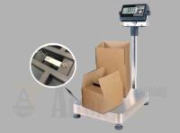 China Carbon Steel Platform Bench Scale 300kg 400x500mm with LCD Indicator for sale