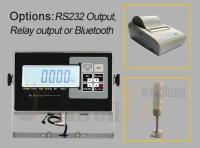 China Carbon Steel Weighing Platform Scale 300x300mm to 500x600mm with Stainless Steel LCD Indicator for sale