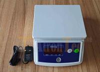 China Dual LED Display Seafood 15kg Electronic Weighing Scale ABS Plastic Moisture Resistant IP55 for sale