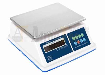 China IP68 Waterproof Weighing Scale 30kg 1g Accuracy Stainless Steel Pan for sale