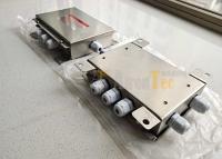 China Stainless Steel 8 Line Analog Junction Box IP66 for Vehicle Scale 160x160mm for sale