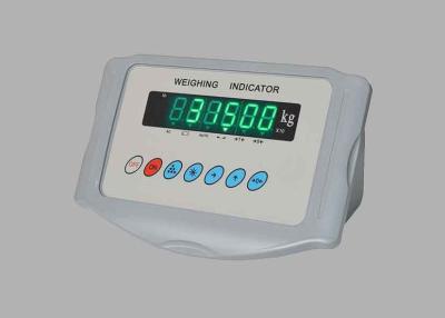 China Green LED Display Plastic Weight Indicator , Animal Weighing Scale Indicator for sale