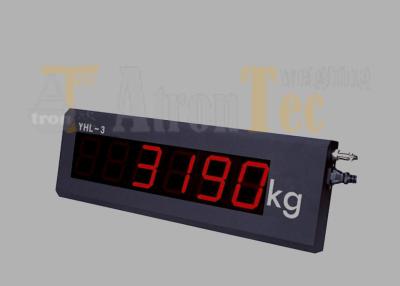 China YHL-3 Steel Housing Red LED Remote Display for Weighing Indicator 6-Digit 75mm for sale