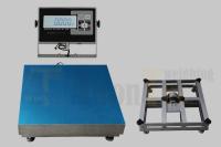 China 304 Stainless Steel Weighing Scale Indicator with Large LCD Display 500mmx600mm Platform 30kg to 600kg for sale