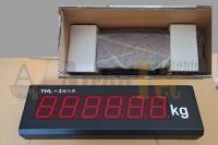 China Red LED Remote Display for Truck Scale Weighbridge YHL-3 6 Digit 75mm for sale
