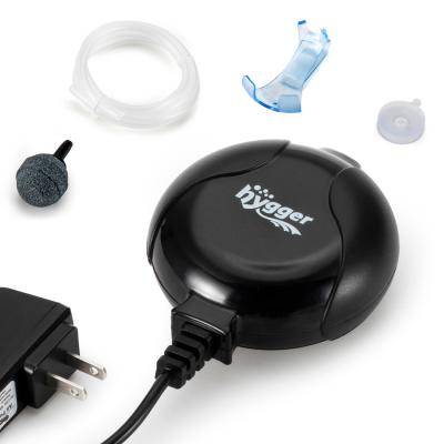 China AC 110V Quiet Hygger Air Pump For 15 Gallon Fish Tank for sale