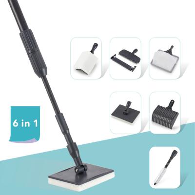 China 6 In 1 Carbon Fiber Aquarium Cleaning Tool for sale