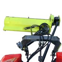 China CE 414kg Verge Ditch Compact Tractor Flail Mower Mulcher 1380mm for sale