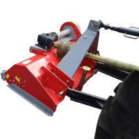 China Side Verge Small Compact Tractor Flail Mower Mulcher With Rear Bonnet for sale