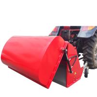 China 323kg 56 Y Blade Hydraulic Grass Flail Mower With Catcher 540r/min PTO Driven 1150mm Working Width for sale