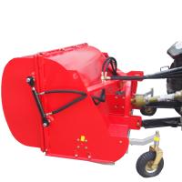 China 323kg 56 Y Blade Hydraulic Grass Flail Mower With Catcher 540r/min PTO Driven 1150mm Working Width for sale