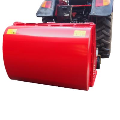 China 323kg 56 Y Blade Hydraulic Grass Flail Mower With Catcher 540r/min PTO Driven 1150mm Working Width for sale