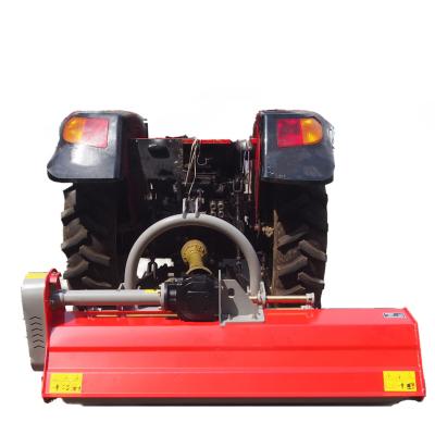China Medium Duty Mechanical Compact Tractor Flail Mower Hammer Mounted QYM110 for sale