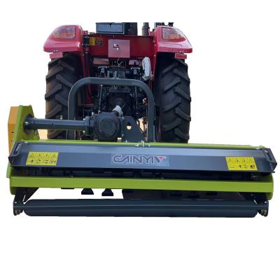 China 20HP 30HP Mechanical Mulcher Flail Mower with Rear Bonnet for Tractor Grass Cutting for sale